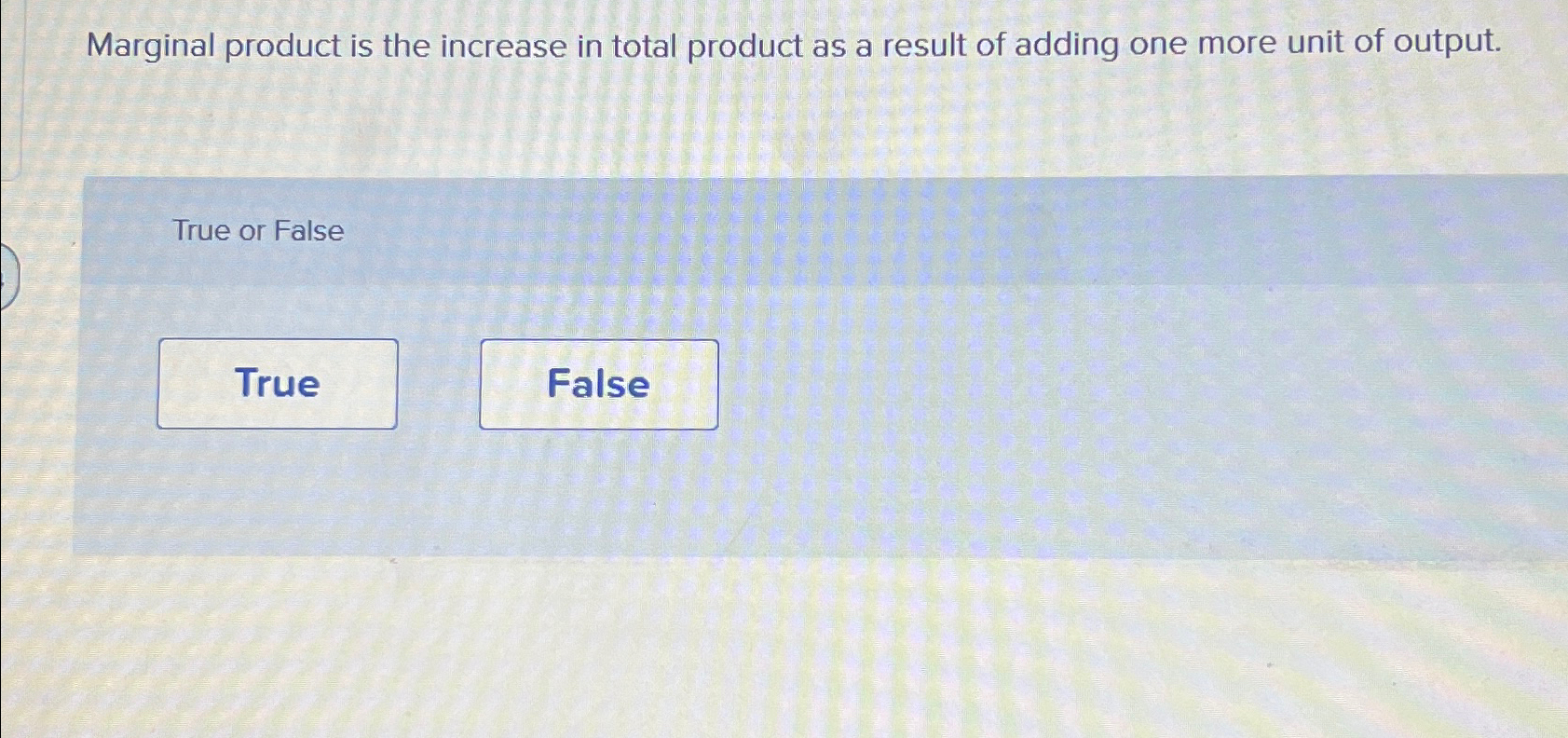 Solved Marginal product is the increase in total product as | Chegg.com