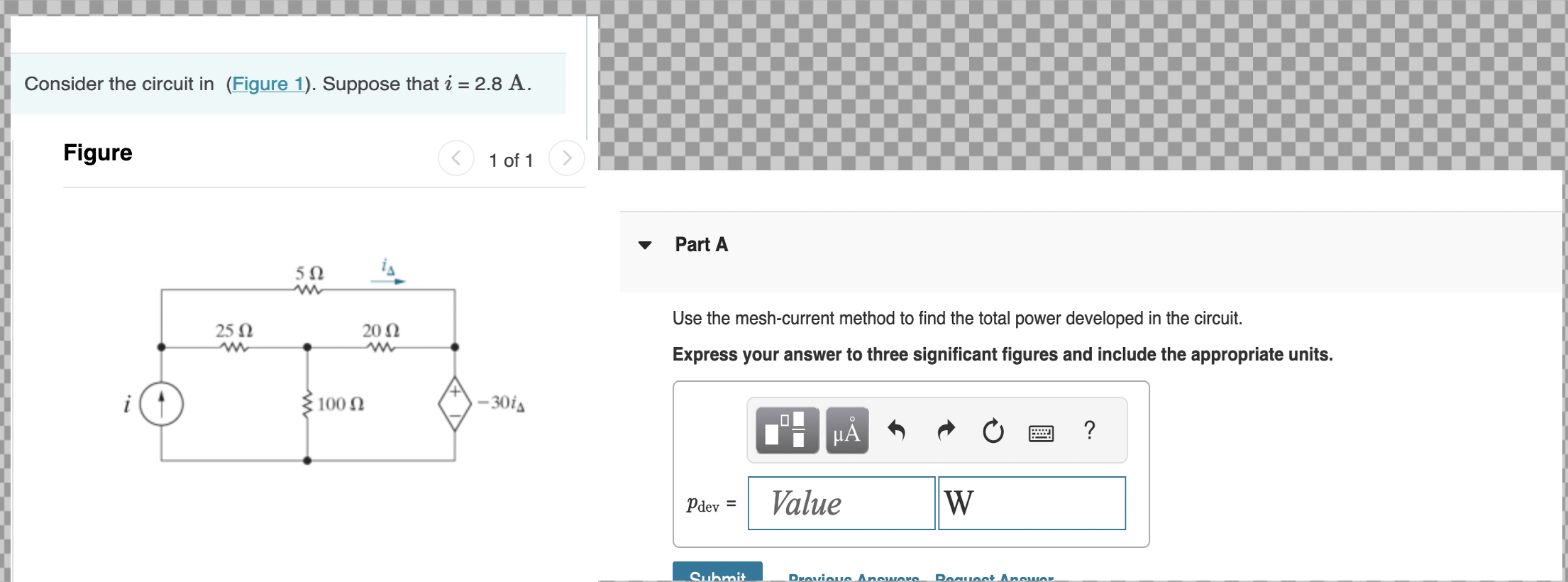 Solved Consider the circuit in (Figure 1). ﻿Suppose that | Chegg.com