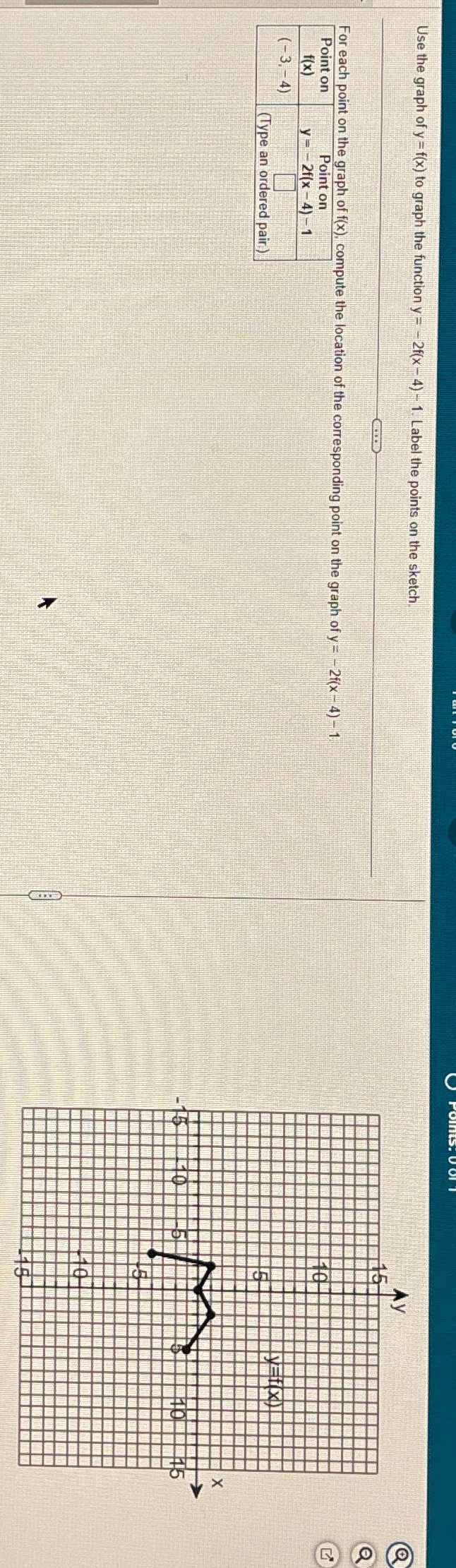Solved Use the graph of y=f(x) to graph the function | Chegg.com Solved Use the graph of y=f(x) to graph the function | Chegg.com