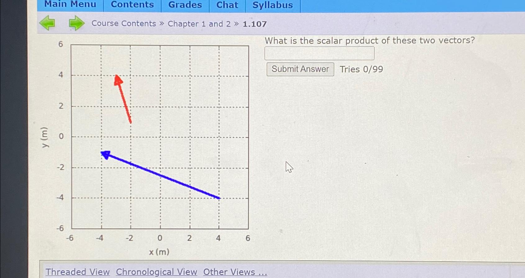 Solved Main MenuContentsGradesChatSyllabusCourse Contents ≫ | Chegg.com