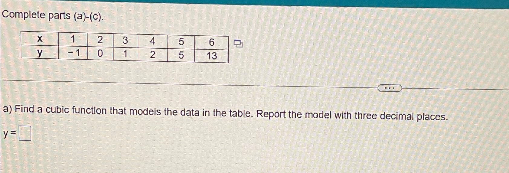 •Complete parts | Chegg.com