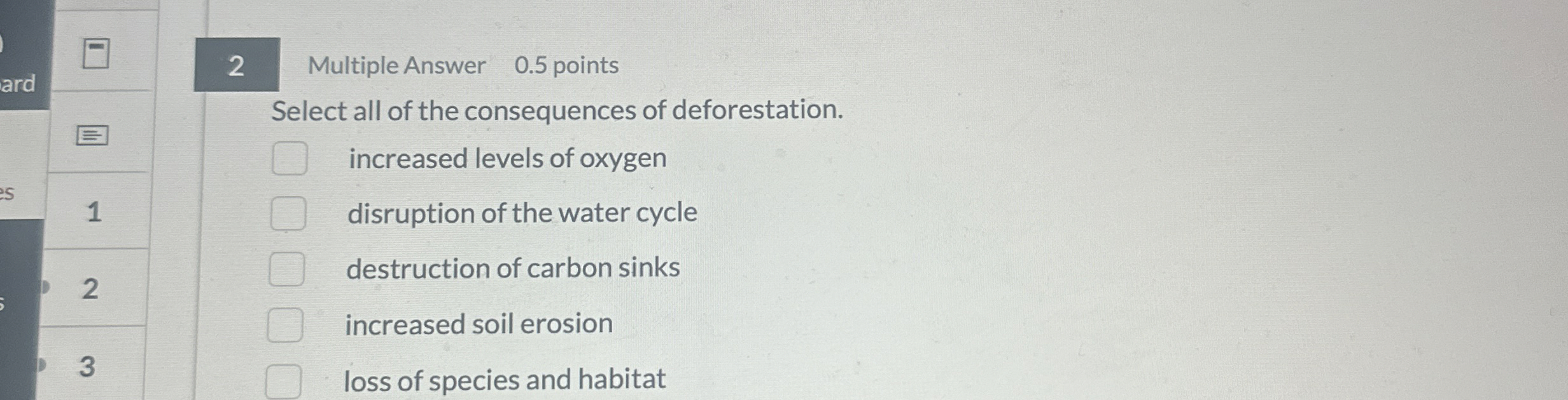 High Quality SOLUTION 2Multiple Answer 0.5 ﻿pointsSelect all of the | Chegg.com
