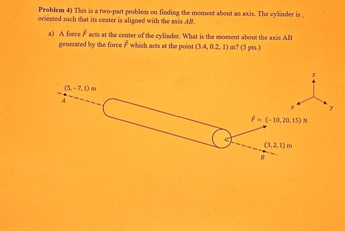 Solved Problem 4) This is a two-part problem on finding the | Chegg.com