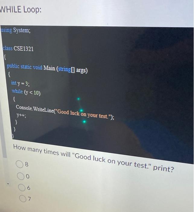 Solved Ising System; class CSE1321 public static void Main | Chegg.com