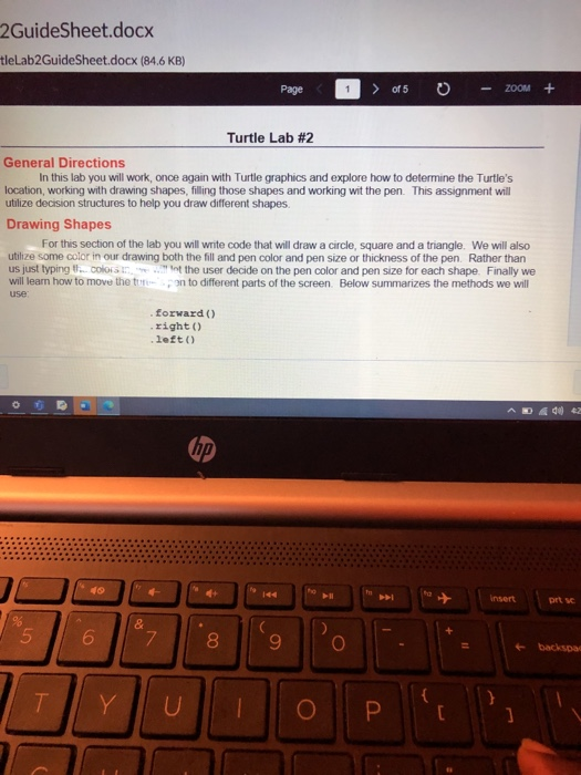 Solved 2GuideSheet.docx tleLab2GuideSheet.docx (84.6 KB) | Chegg.com