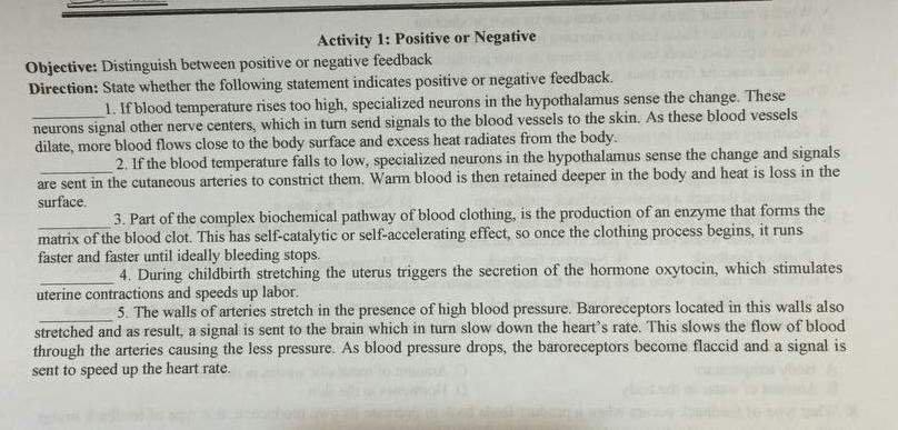 Solved Activity 2: Fill Me Directions: Fill in the blank | Chegg.com