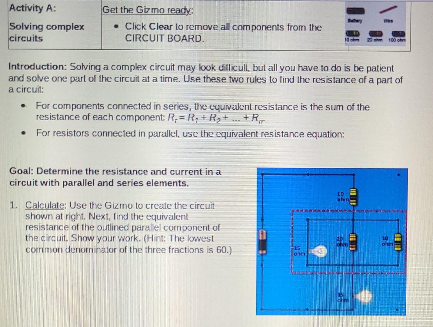 Solved [Note to teachers and students: This Gizmo was | Chegg.com