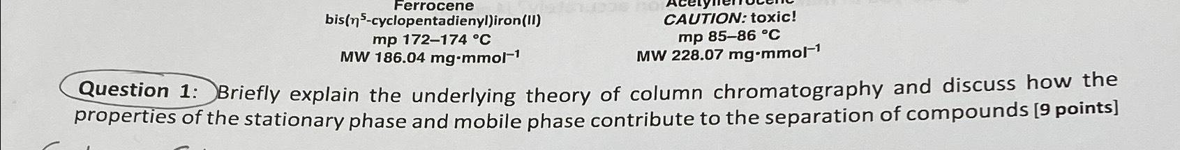 Solved Question 1: Briefly explain the underlying theory of | Chegg.com
