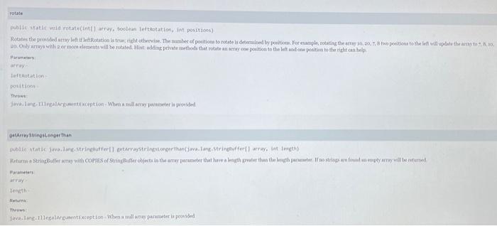 Solved Constructor Summary Constructor | Chegg.com