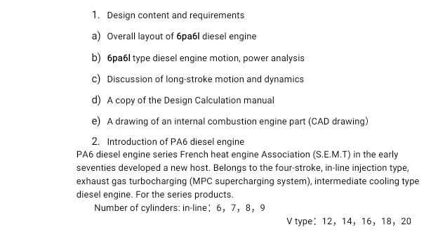 Solved subject: Inter combustion engine comprehensive | Chegg.com