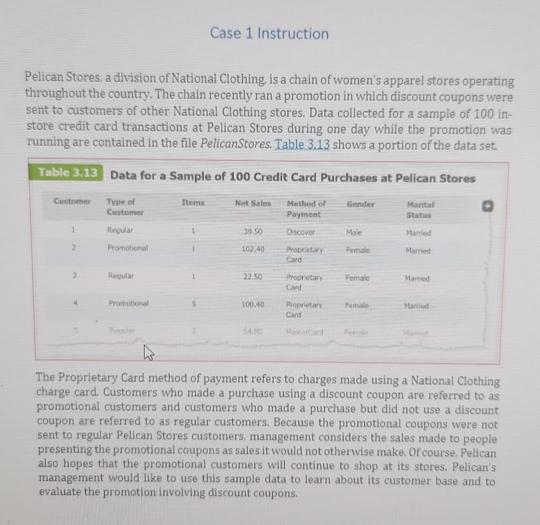 Solved Pelican Stores, a division of National Clothing is a | Chegg.com