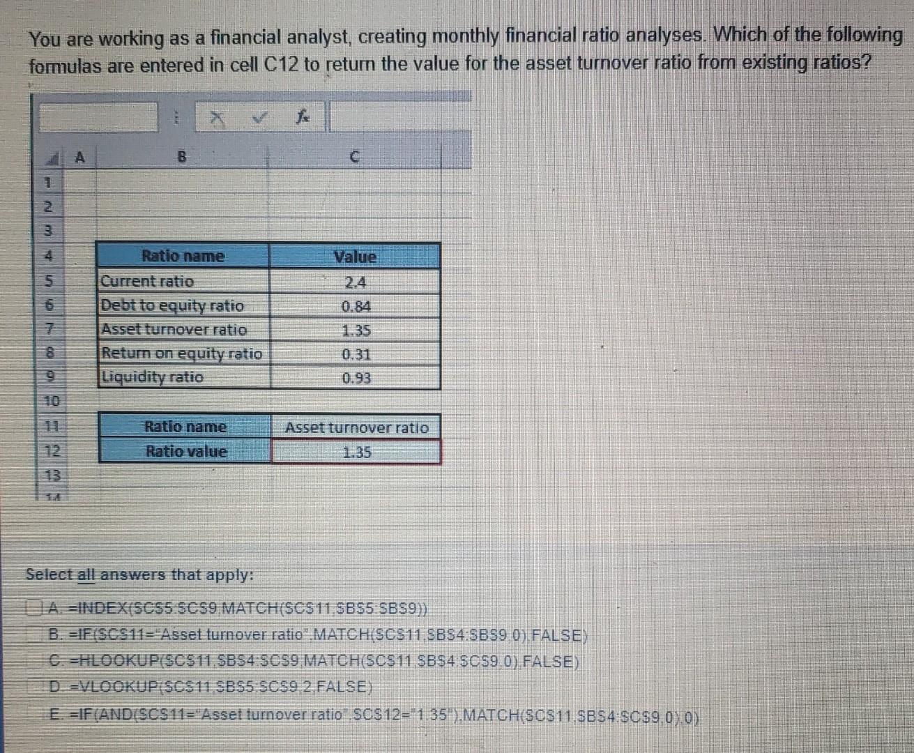 Solved You are working as a financial analyst, creating | Chegg.com