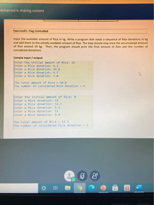 Solved write the code of C++ of this excersice . use flag | Chegg.com