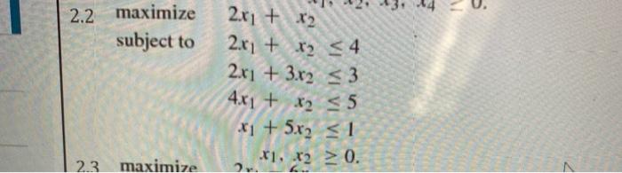 Solved 1. Implement the Simplex method according to the | Chegg.com