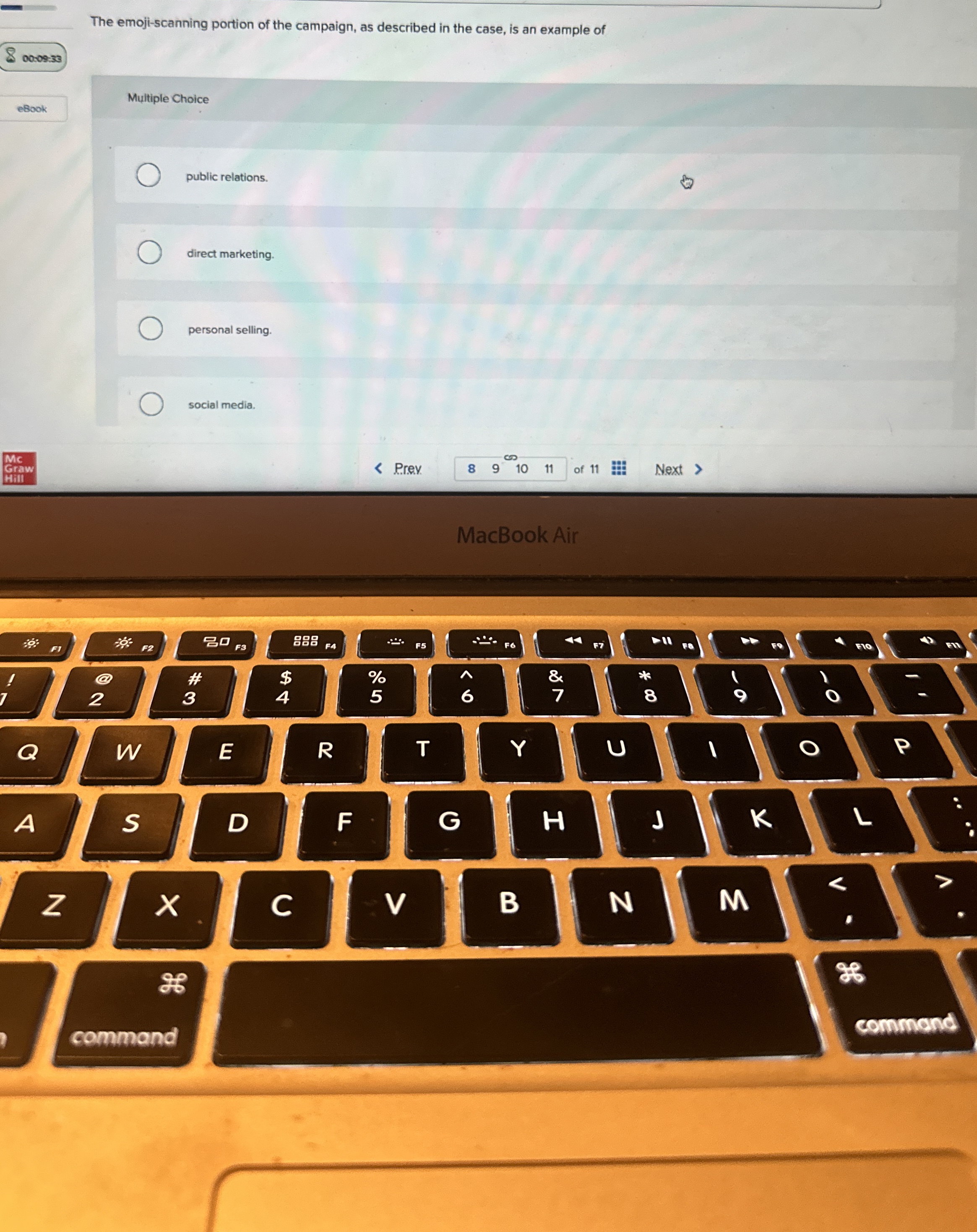 Solved The emoji-scanning portion of the campaign, as | Chegg.com