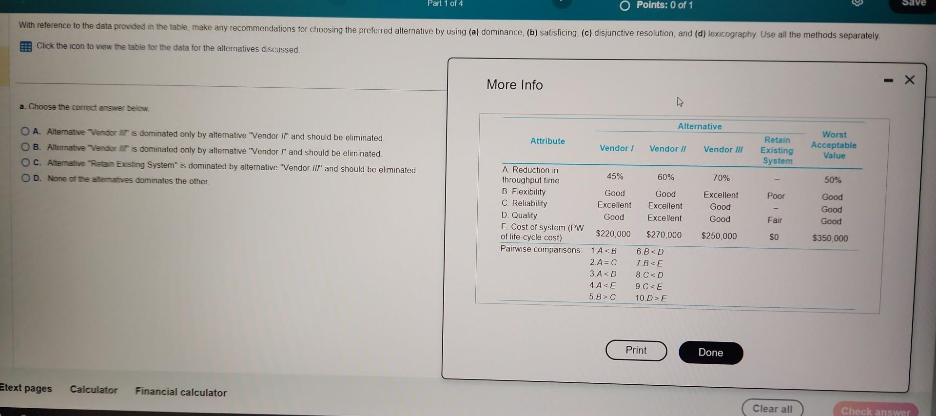 Solved More Info a. Choose the correct answer below. A. | Chegg.com