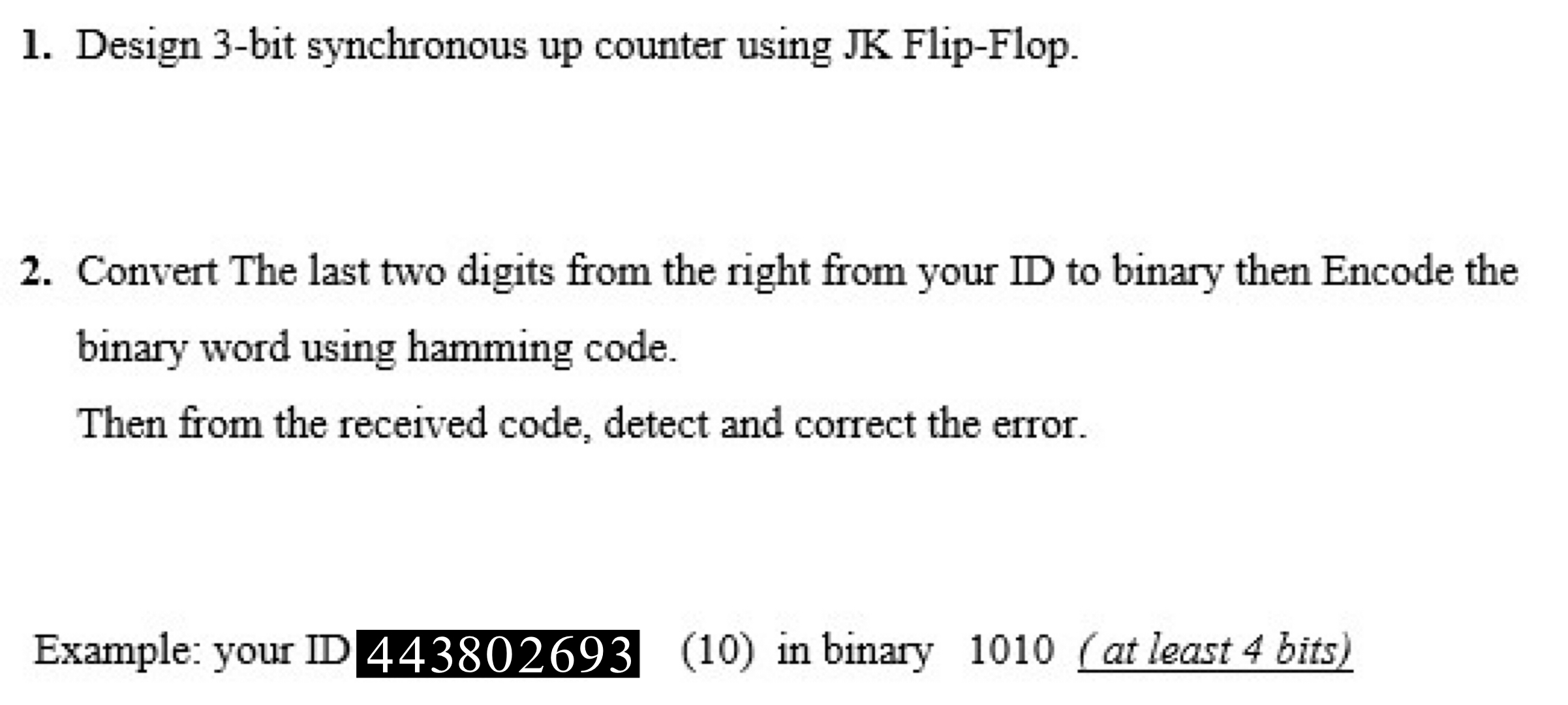 Design 3 Bit Synchronous Up Counter Using Jk 0544