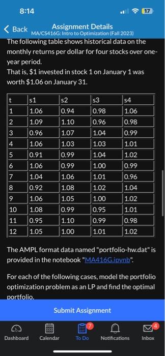 Solved 8:14 . Back Assignment Details MACS416G: Intro to | Chegg.com
