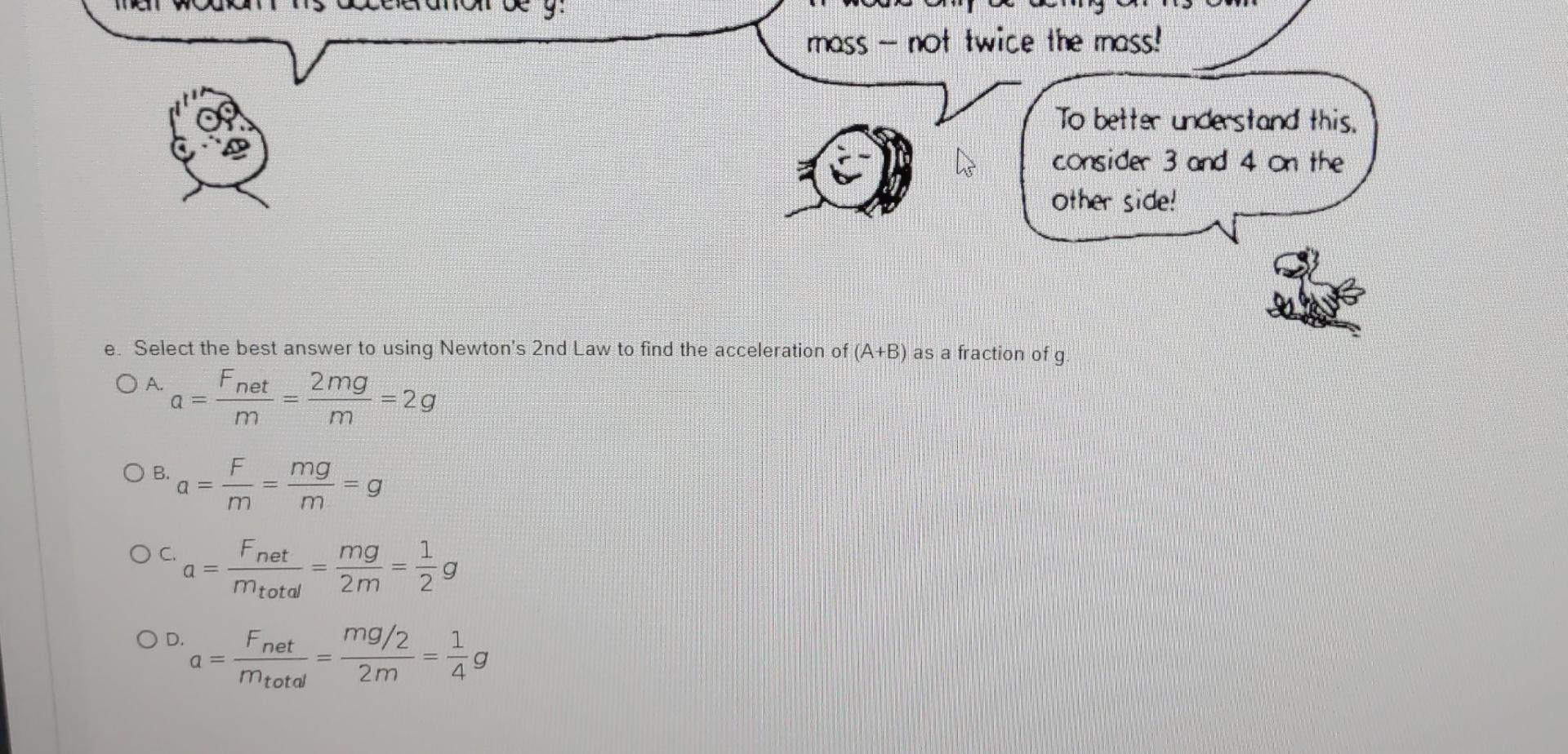 Solved 2. Block A on a horizontal friction-free table is | Chegg.com