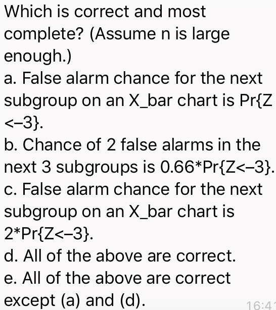 Which is correct and most complete? (Assume n is | Chegg.com