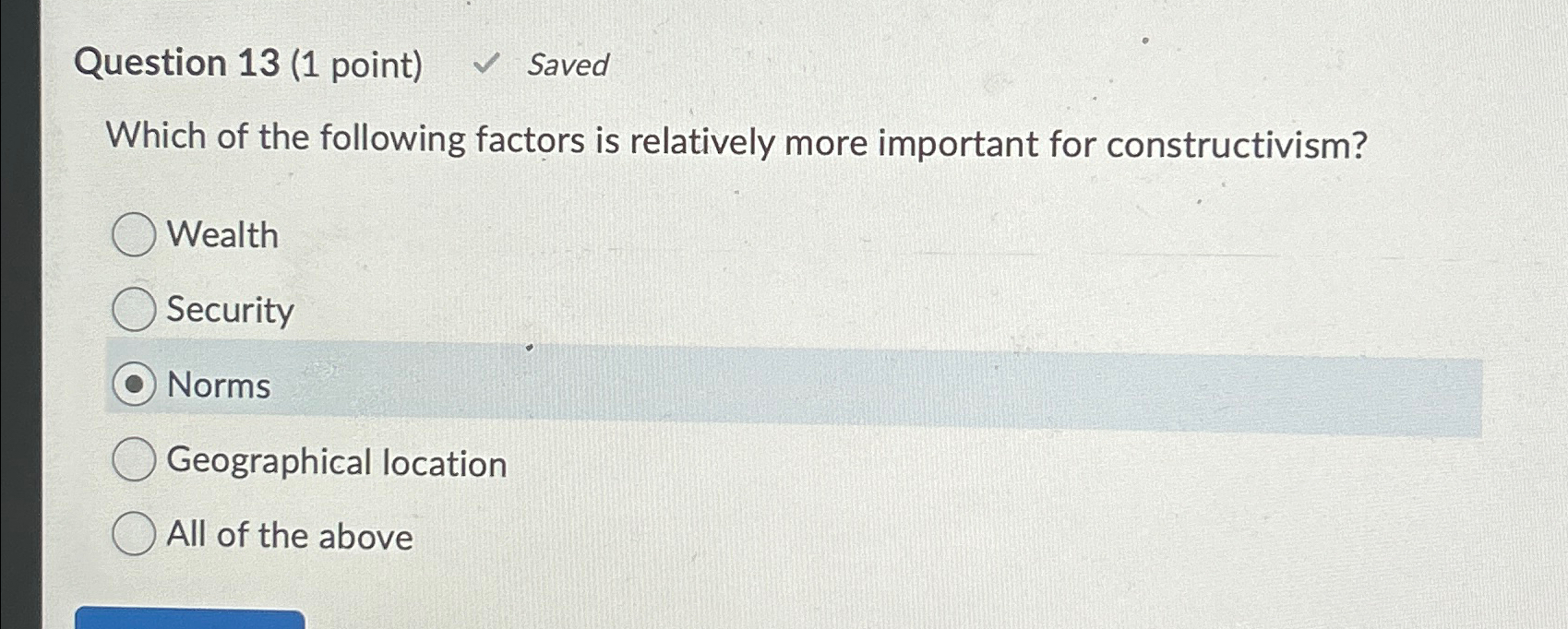 Solved Question 13 (1 point) SavedWhich of the following | Chegg.com Solved Question 13 (1 point) SavedWhich of the following | Chegg.com