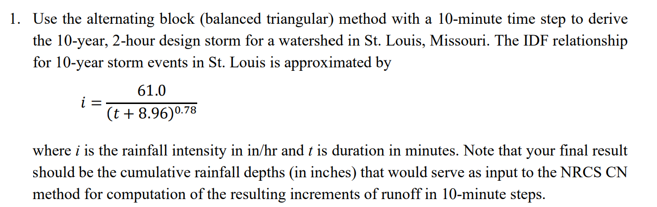 Solved Use the alternating block (balanced triangular) | Chegg.com