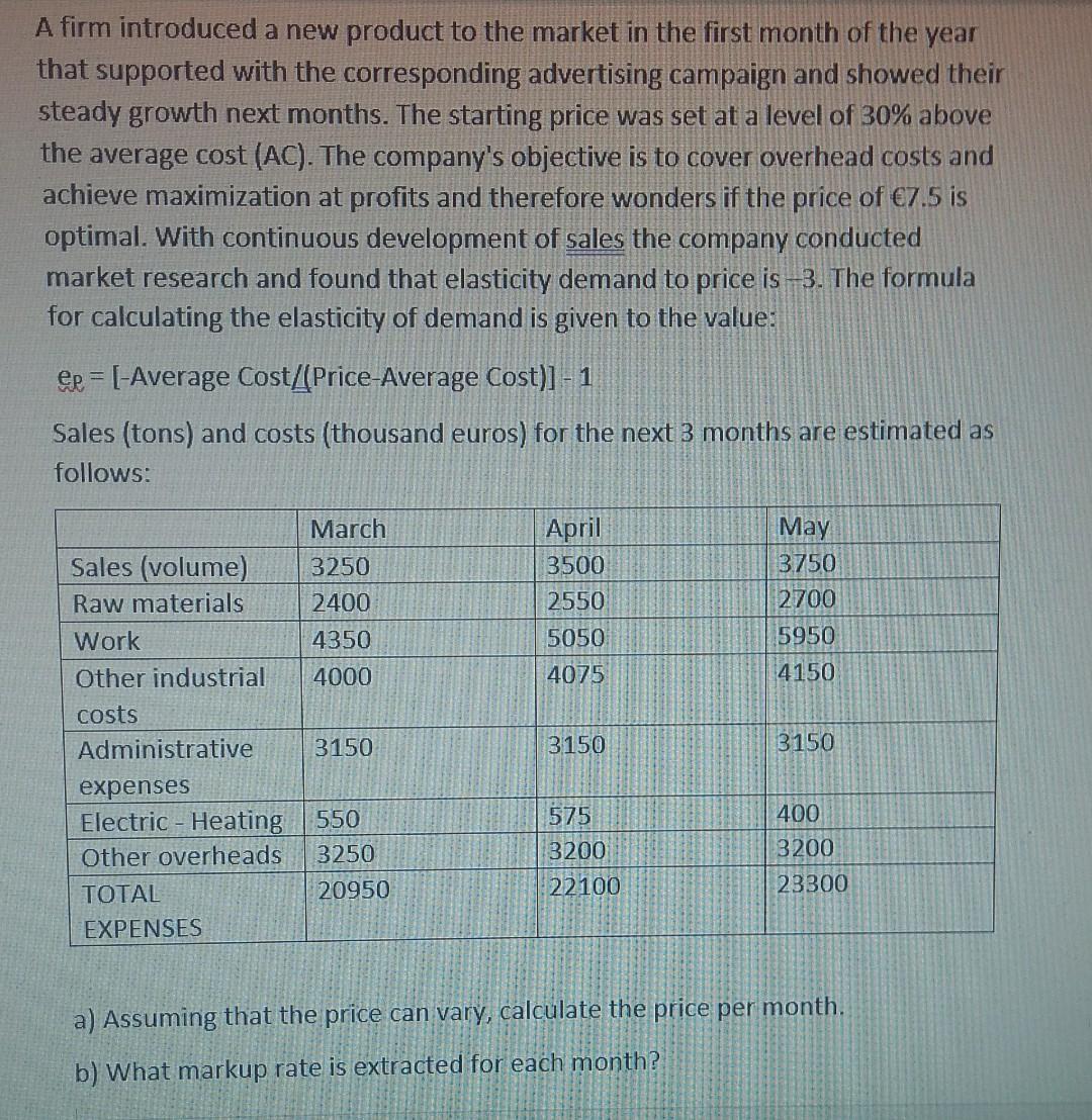 Solved please explain step by step how find price per month | Chegg.com