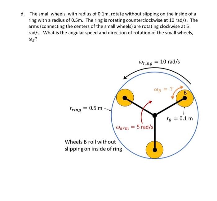 Solved 3. Rolling without Slipping a. A ball with a radius | Chegg.com