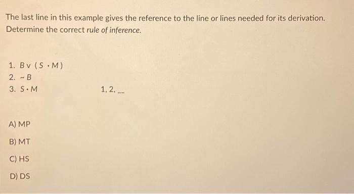 Solved The last line in this example gives the reference to | Chegg.com