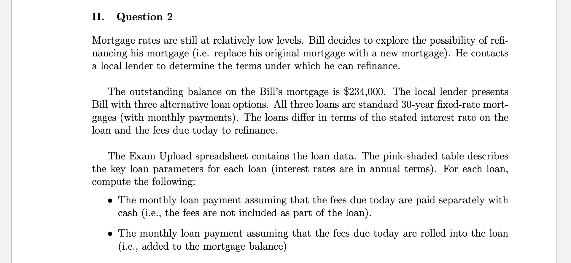 THIS QUESTION HAS TO BE ANSWERED ON AN EXCEL | Chegg.com
