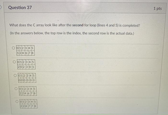 Solved For the next three questions, suppose you sort array | Chegg.com