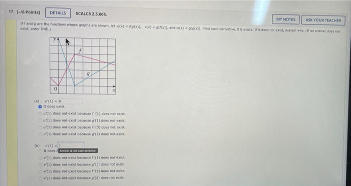 Solved 17. 1-/6 Points) DETAILS SCALC8 2.5.065 MY NOTES ASK | Chegg.com