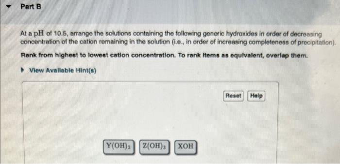 Solved The hydroxide ion has the formula OH−. The | Chegg.com