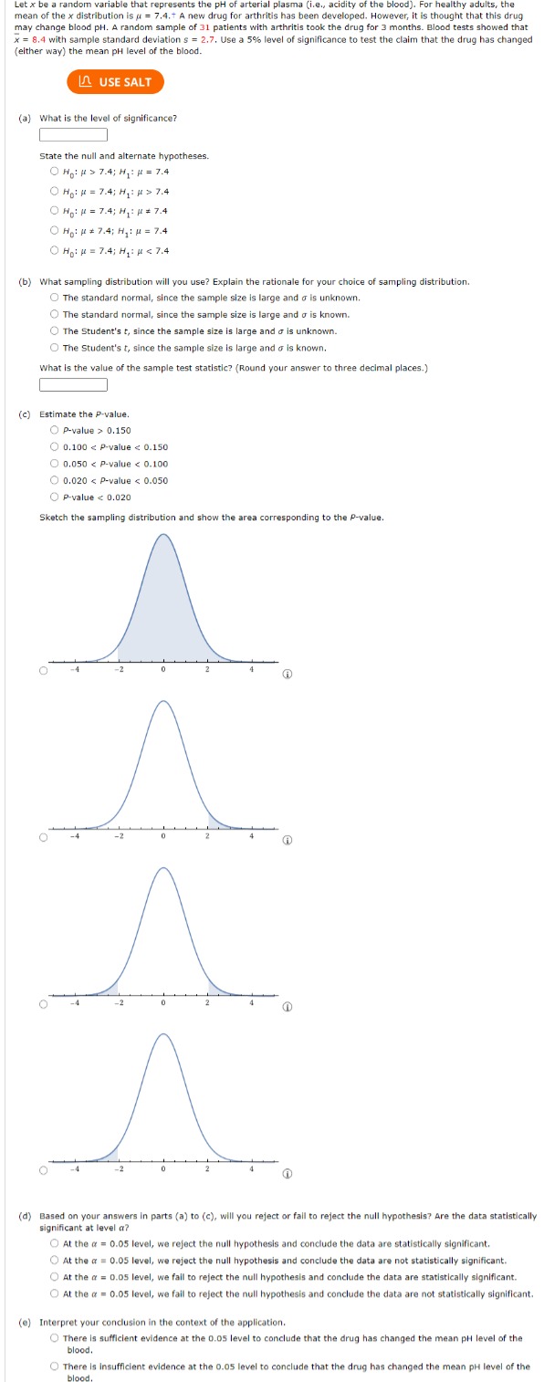 Solved mean of the x ﻿distribution is μ=7.4,+ ﻿A new drug | Chegg.com