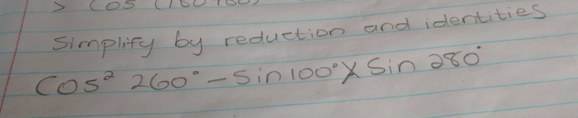 Solved simplify by reduction and | Chegg.com