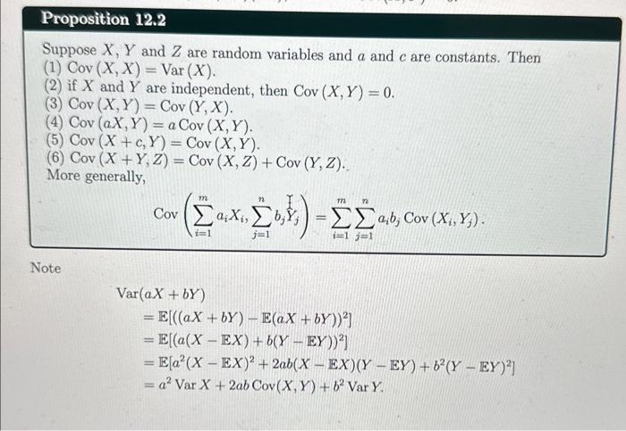 Solved Exercise* 12.1. Prove Proposition 12.2.Suppose X,Y | Chegg.com