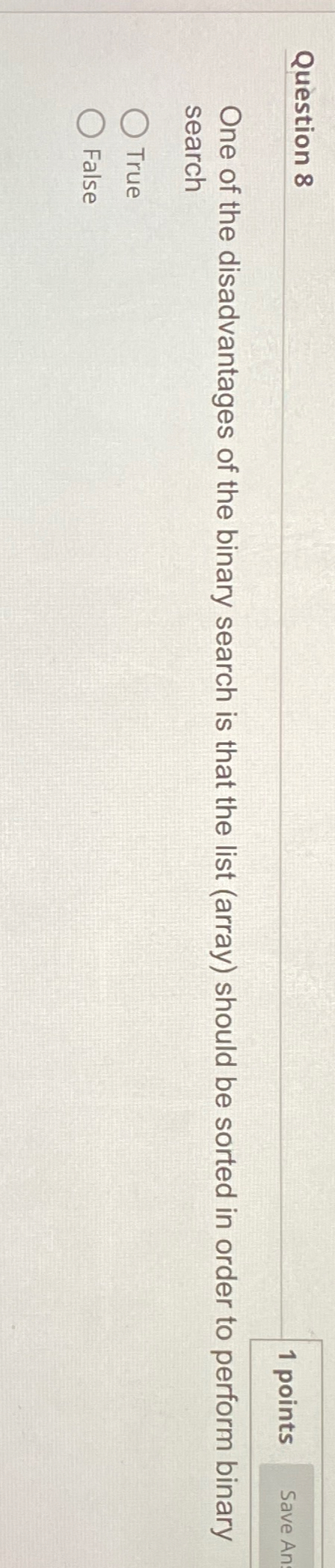 Solved Question 81 ﻿pointsOne of the disadvantages of the | Chegg.com