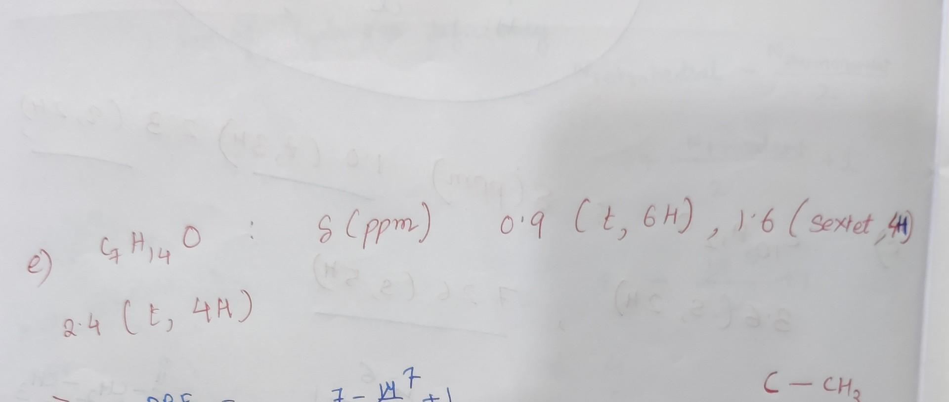 Solved deduce the structure that is consistent with the | Chegg.com