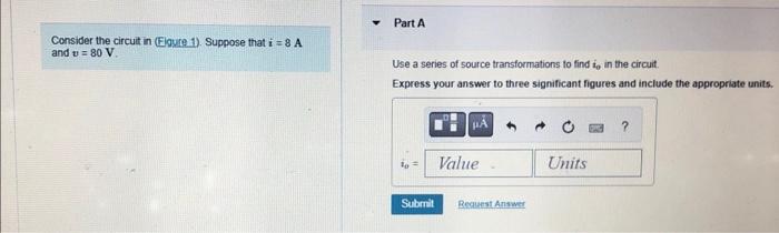 Solved Use A Series Of Source Transformations To Find Io In 