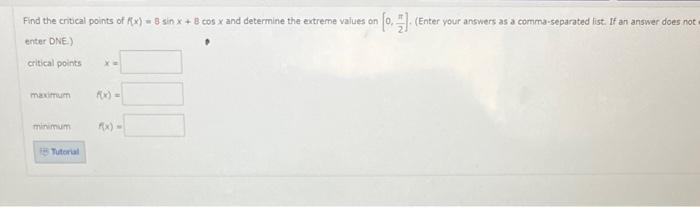 Solved Consider the following function on the given | Chegg.com