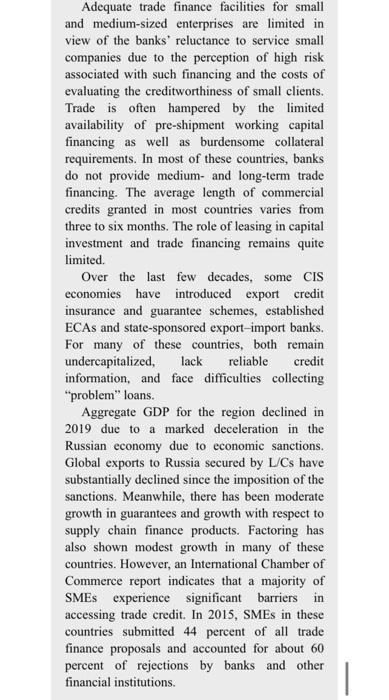 Solved International Trade Closing Cases and Discussions 1. | Chegg.com