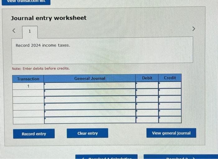 Solved For the year ended December 31, 2024, Fidelity | Chegg.com