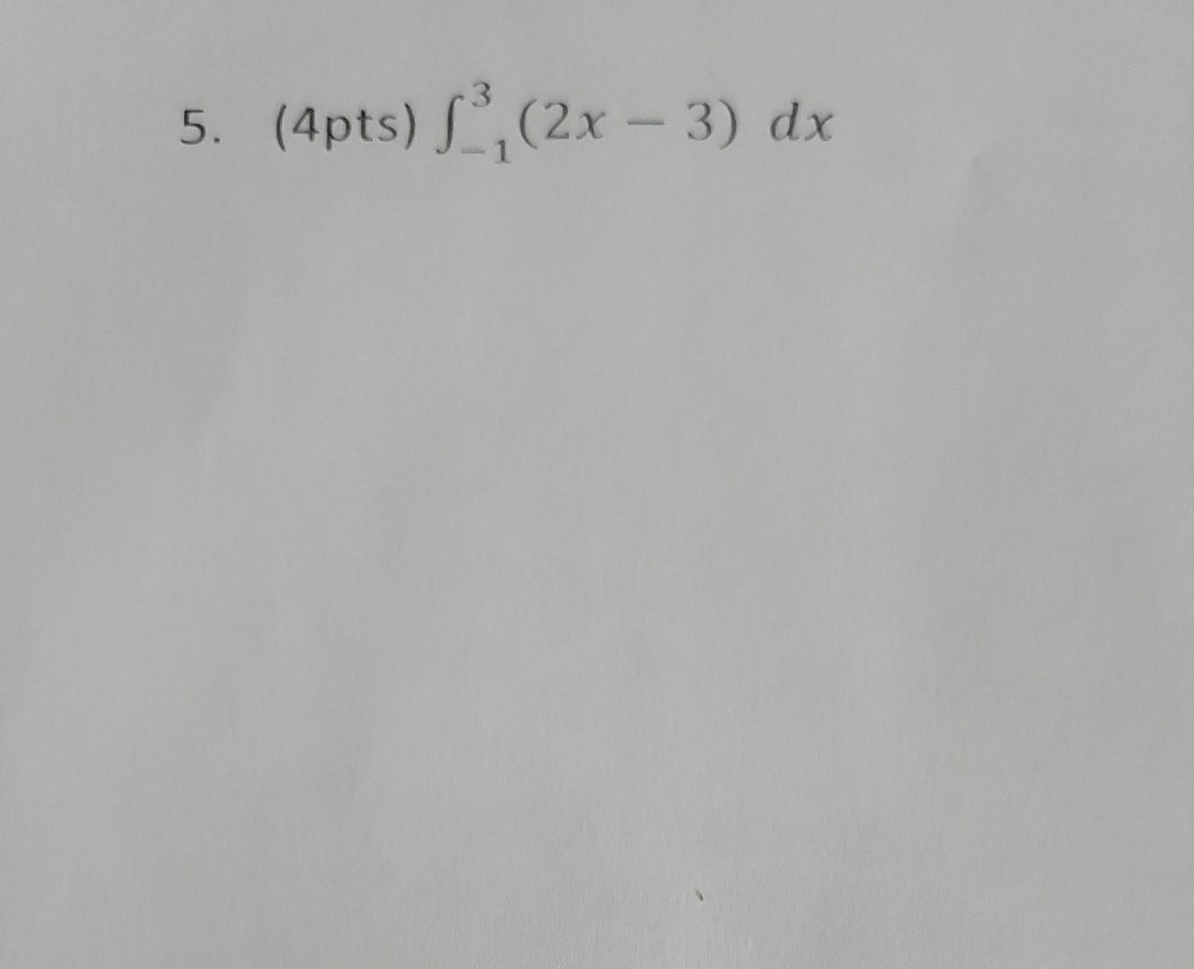 Solved I can handle integrals until those numbers next to | Chegg.com