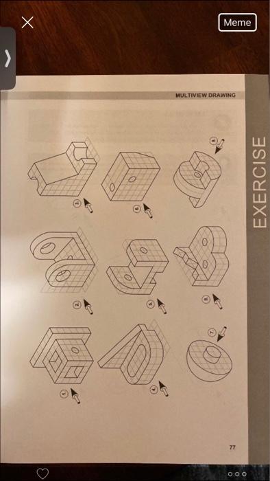 Solved Overview Multiview drawings are created by | Chegg.com