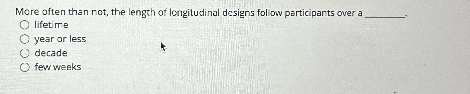 Solved More often than not, the length of longitudinal | Chegg.com