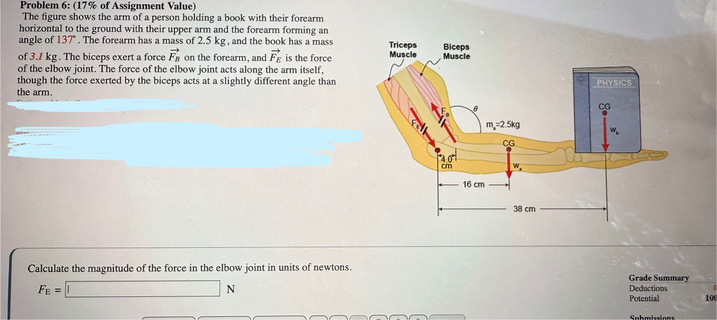 Problem 6: (17% ﻿of Assignment Value)The figure shows | Chegg.com