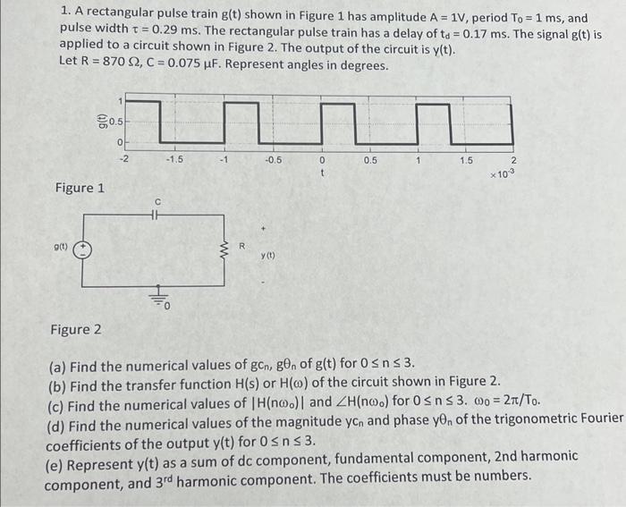 please explain and show work- - 1. A rectangular | Chegg.com