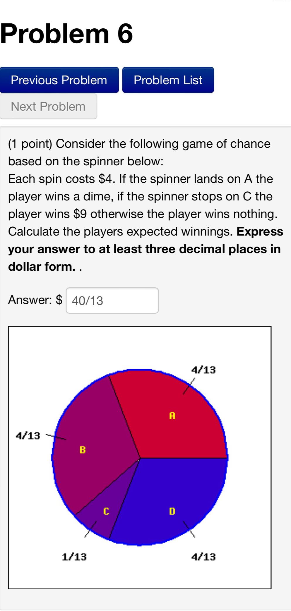 Solved Problem 6Next Problem(1 ﻿point) ﻿Consider the | Chegg.com