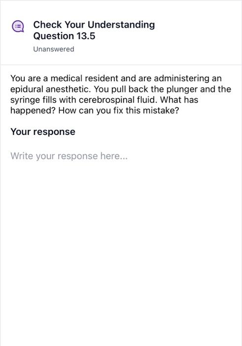Solved Check Your Understanding Question 13.5 Unanswered You | Chegg.com