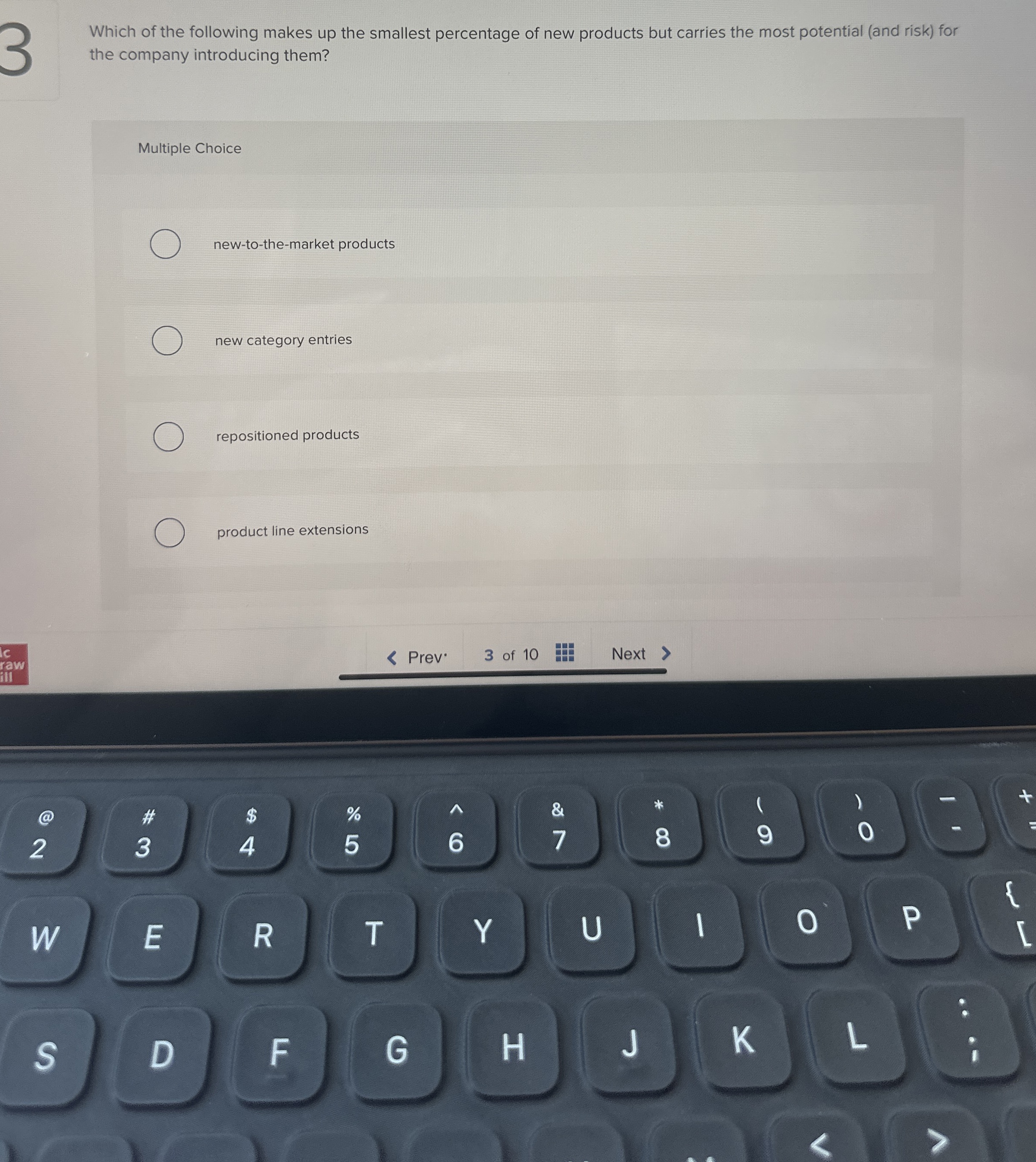 Solved Which of the following makes up the smallest | Chegg.com